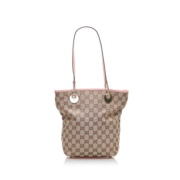 Gucci GG Canvas Eclipse Tote (SHG-mGpOad) – LuxeDH