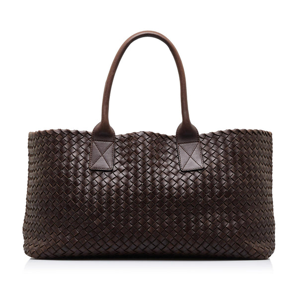 Bottega Veneta Large Intrecciato Cabat (SHG-DOMjM0) – LuxeDH