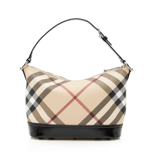 Burberry Super Nova Check Hobo (SHF-23856) – LuxeDH