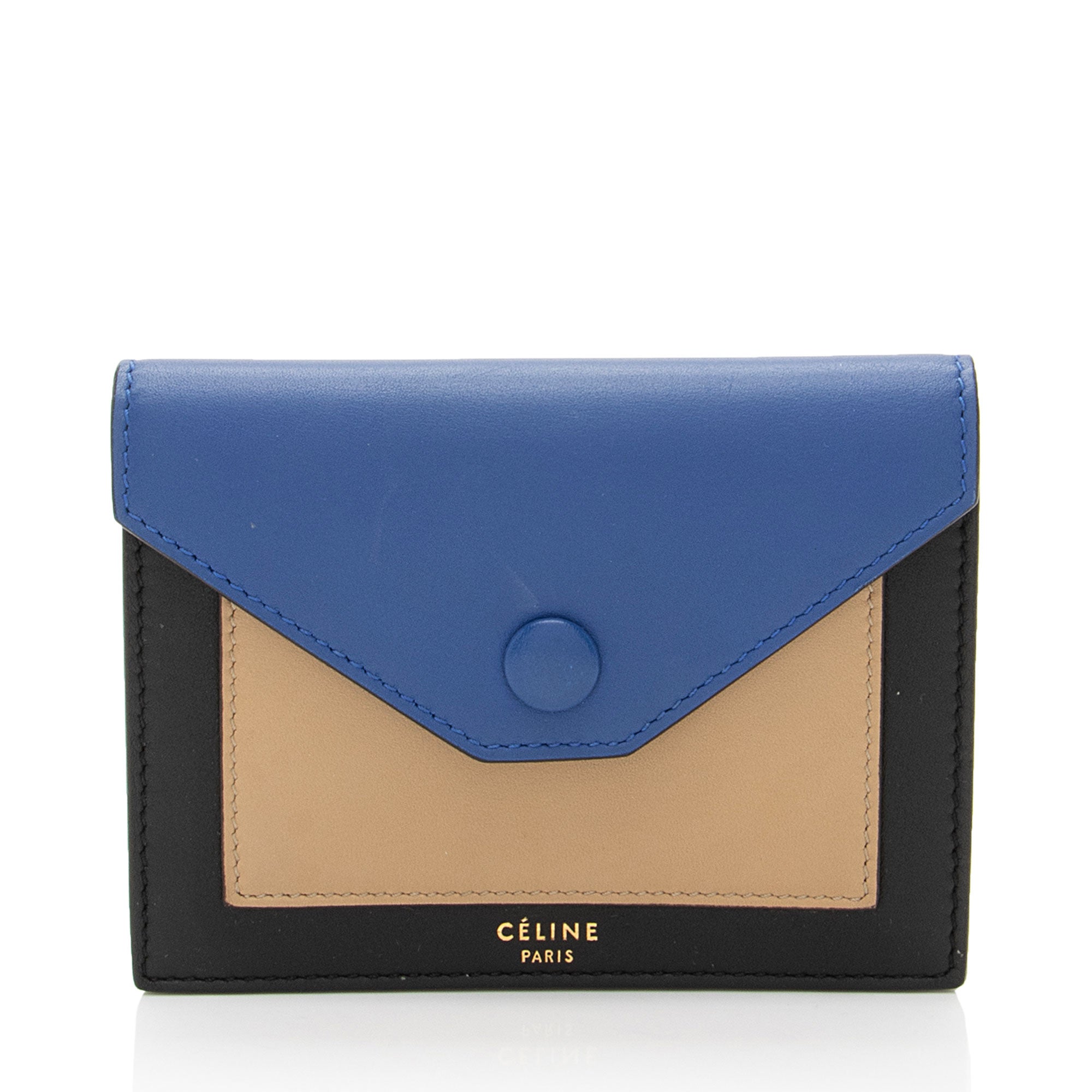 Celine Smooth Calfskin Envelope Card Holder