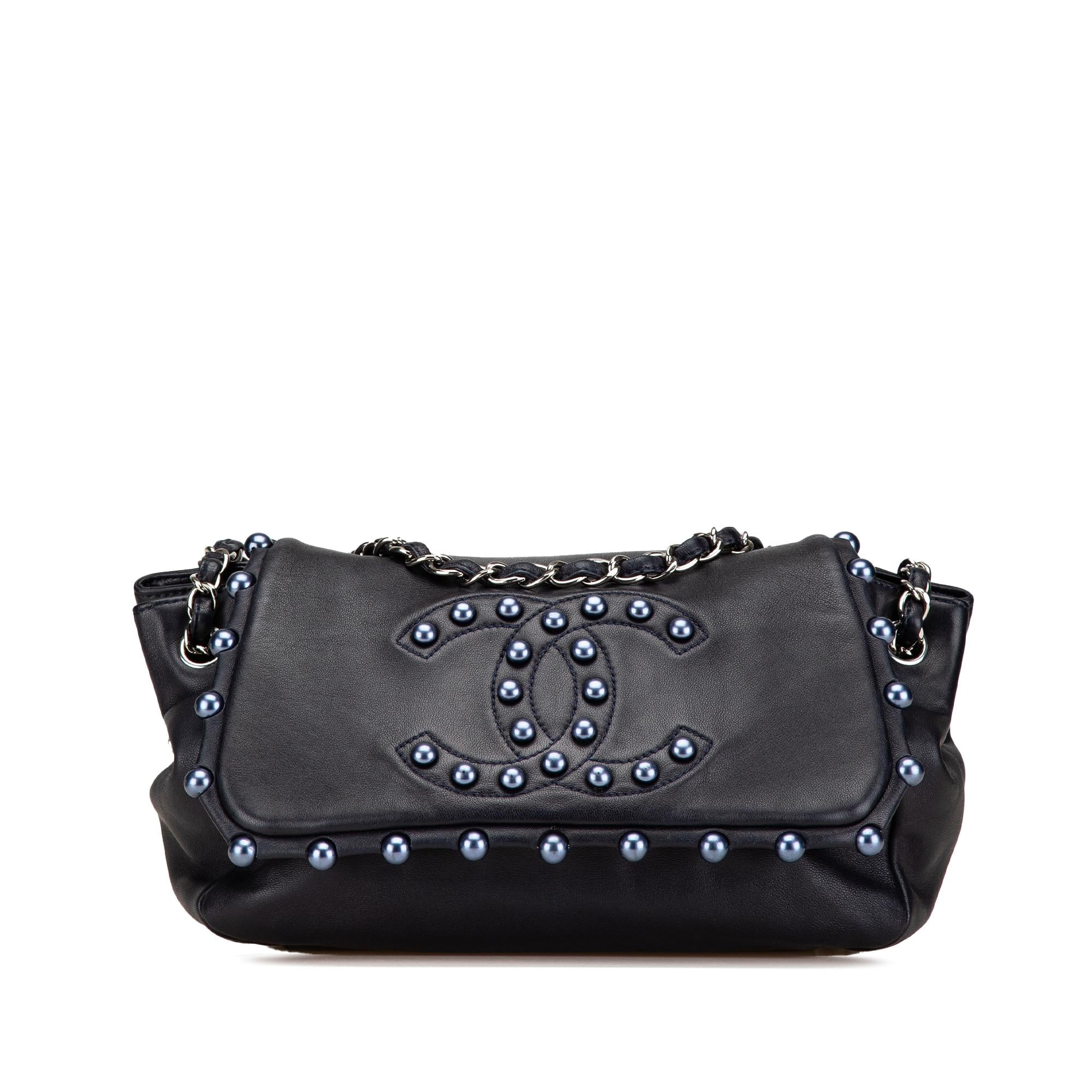 Chanel Lambskin Pearl Obsession Flap