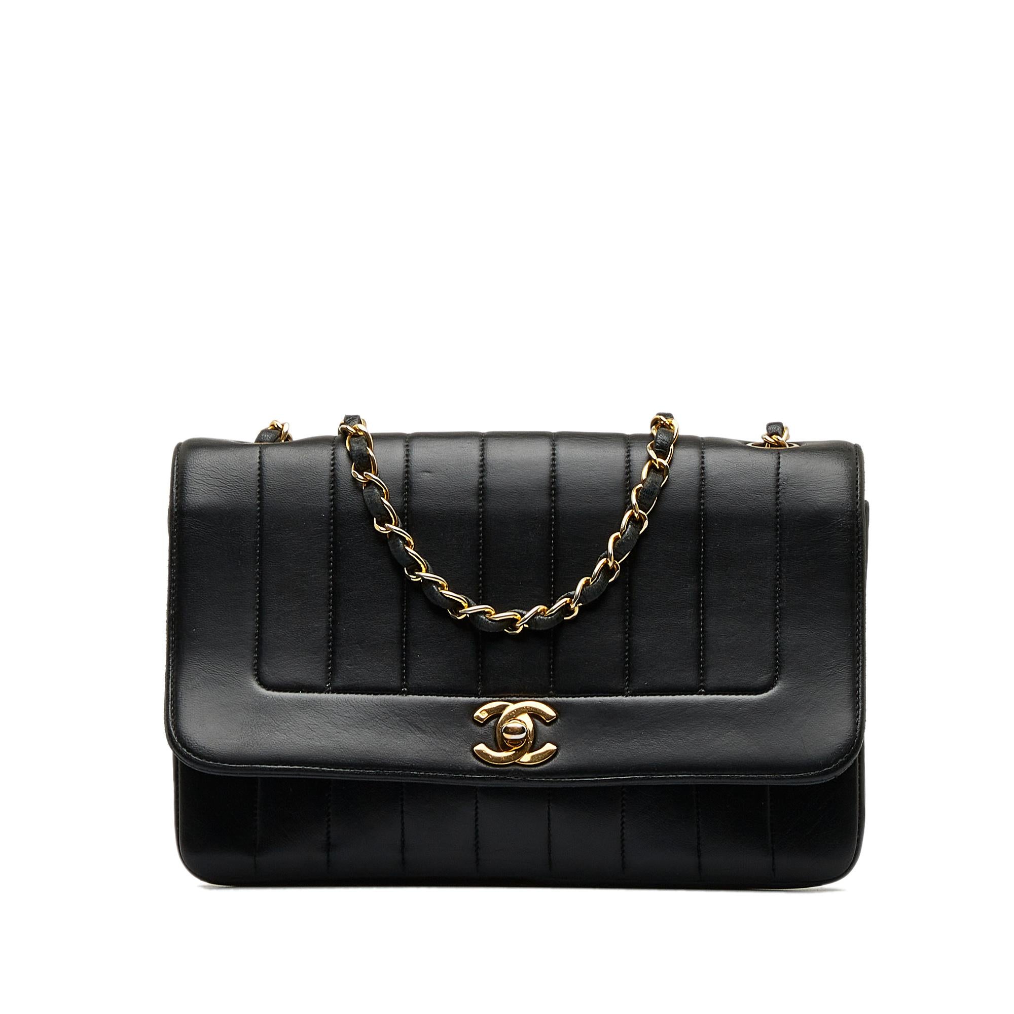 Chanel Lambskin Vertical Border Flap (SHG-yQHgIP)