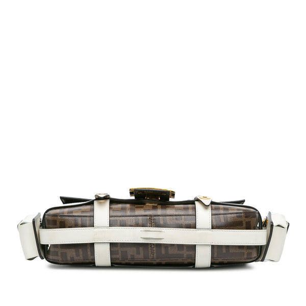 Fendi Zucca Glazed Fabric Cage Baguette Satchel (SHG-9B1AOo) – LuxeDH