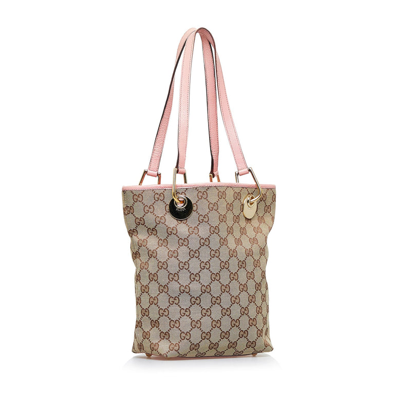 Gucci GG Canvas Eclipse Tote (SHG-Yam187) – LuxeDH