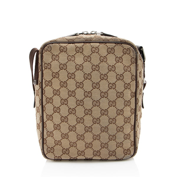 Gucci GG Canvas Flight Crossbody (SHF-iNJA0f) – LuxeDH