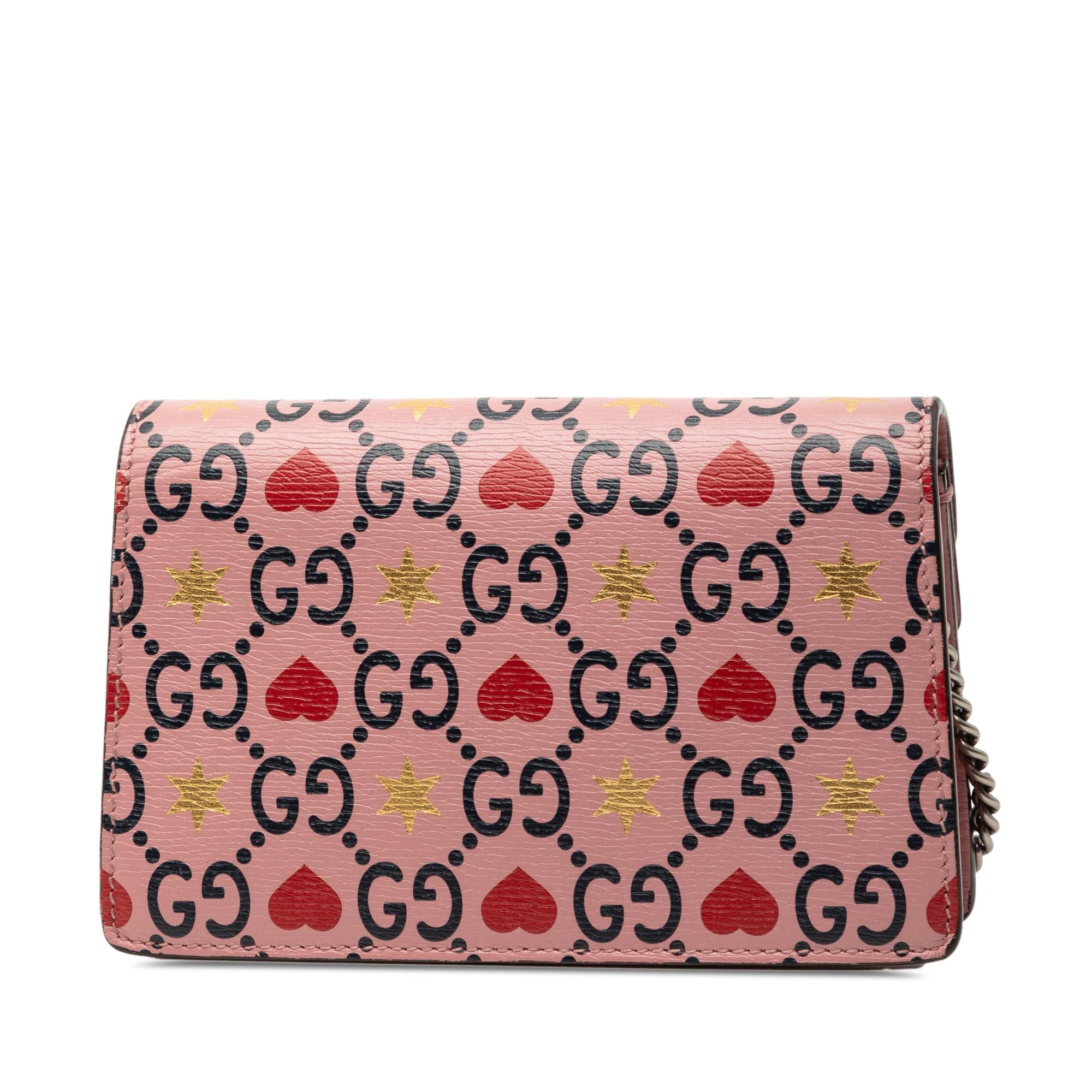 Gucci Mini Textured Leather Valentines Day Dionysus Crossbody