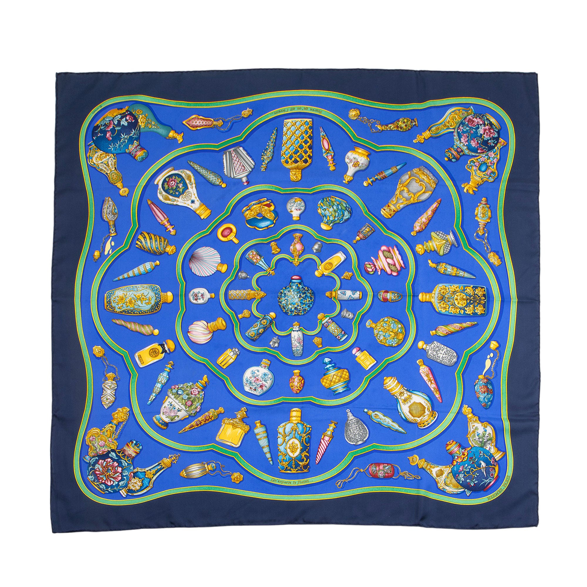 Hermes SIlk Pourvu Qu’on Ait L’Ivresse 90cm Scarf