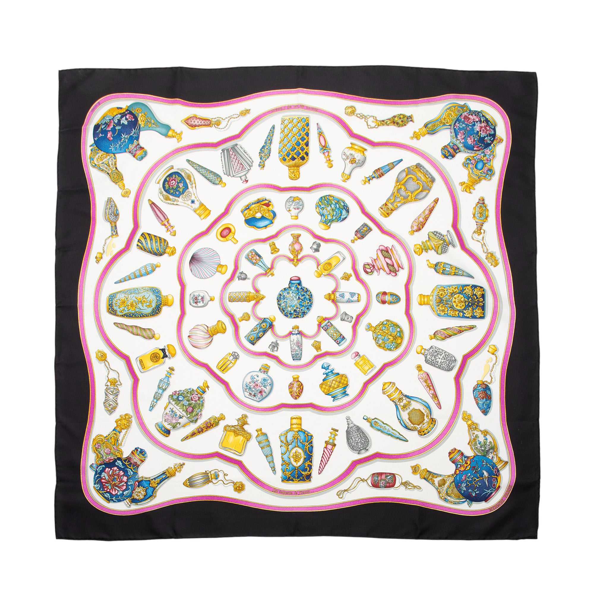 Hermes Silk Qu'importe l Flacon 90cm Scarf