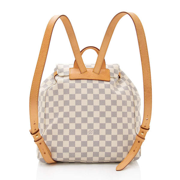 Louis Vuitton Damier Azur Sperone Backpack (SHF-4f0xqS) – LuxeDH