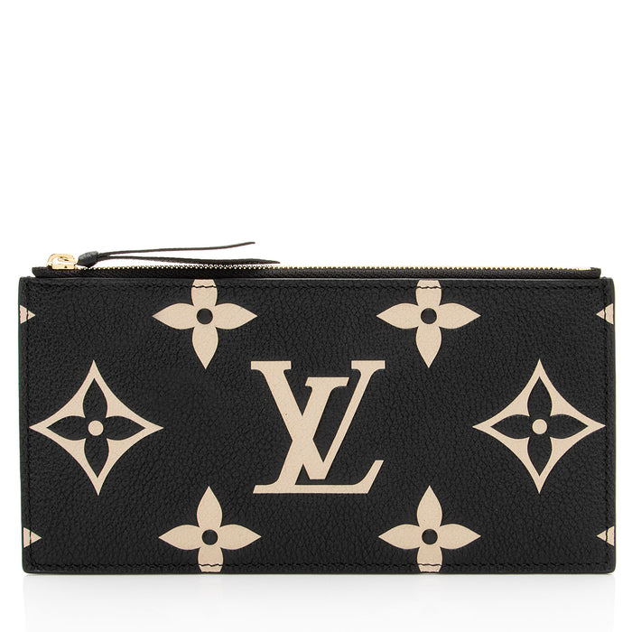 Louis Vuitton Giant Monogram Empreinte Bicolor Felicie Insert