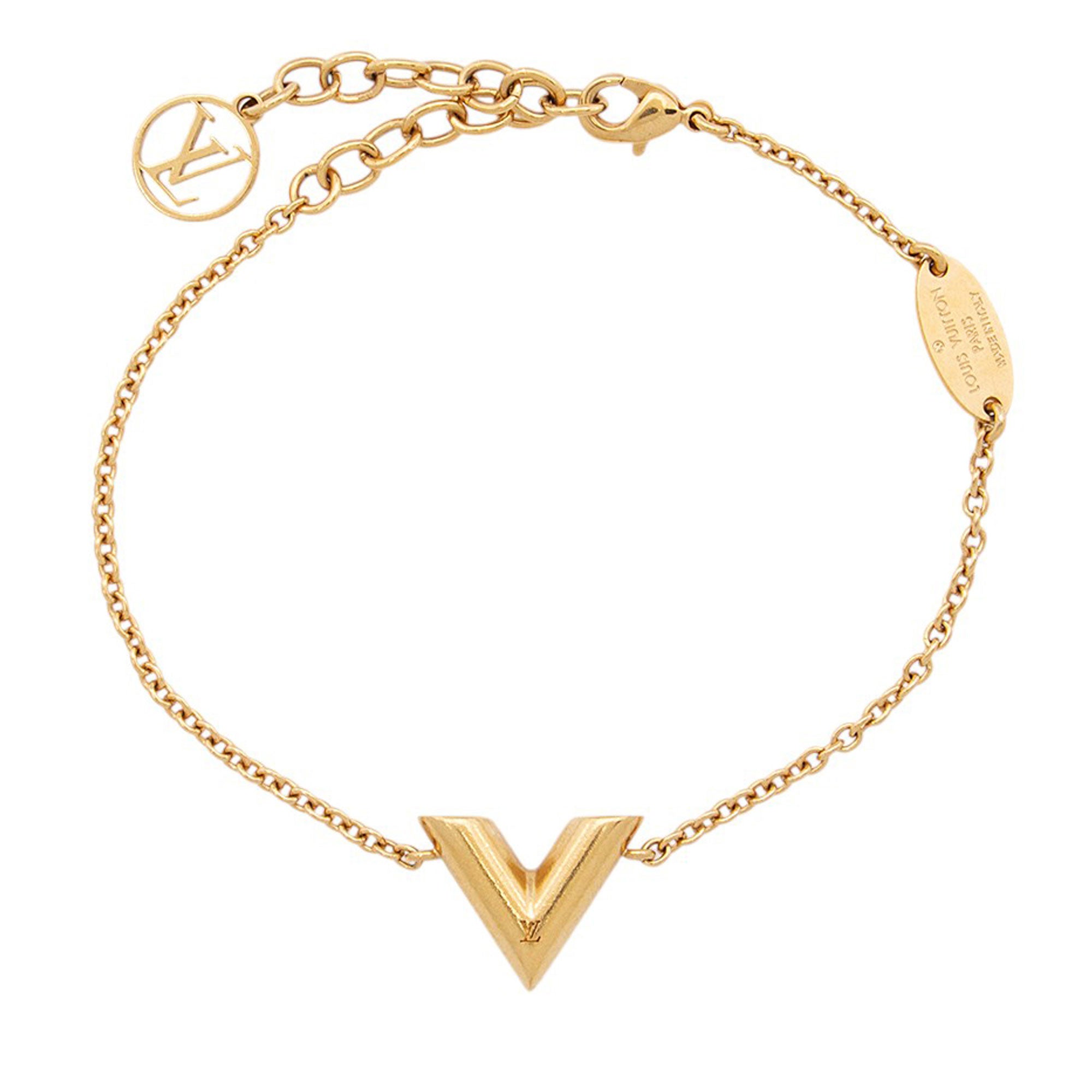 Louis Vuitton Metal Essential V Bracelet
