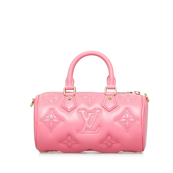 Louis Vuitton Monogram Calfskin Bubblegram Papillon BB (SHG-Roo25U ...