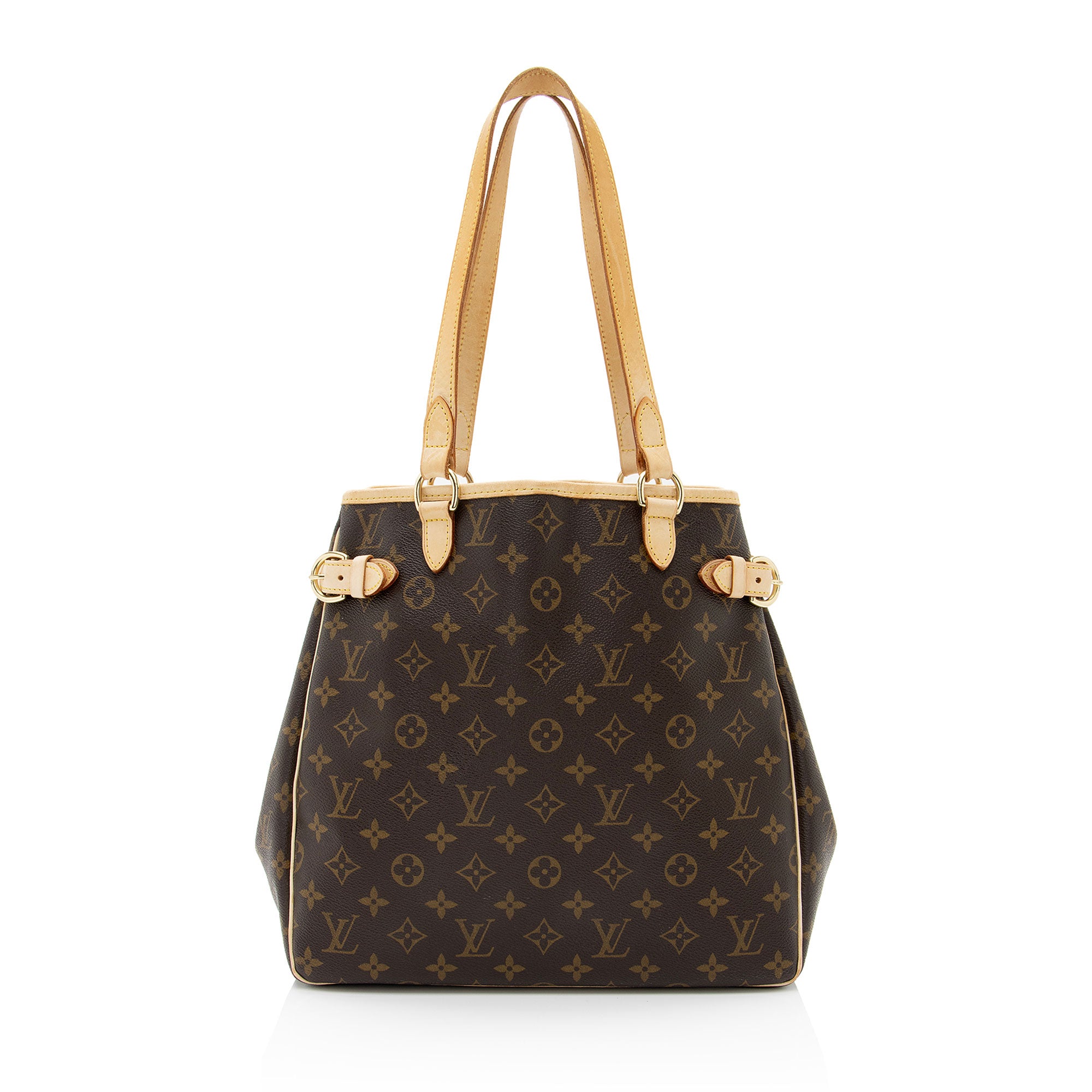 Louis Vuitton Monogram Canvas Batignolles Vertical Tote (SHF-0WWMGt)
