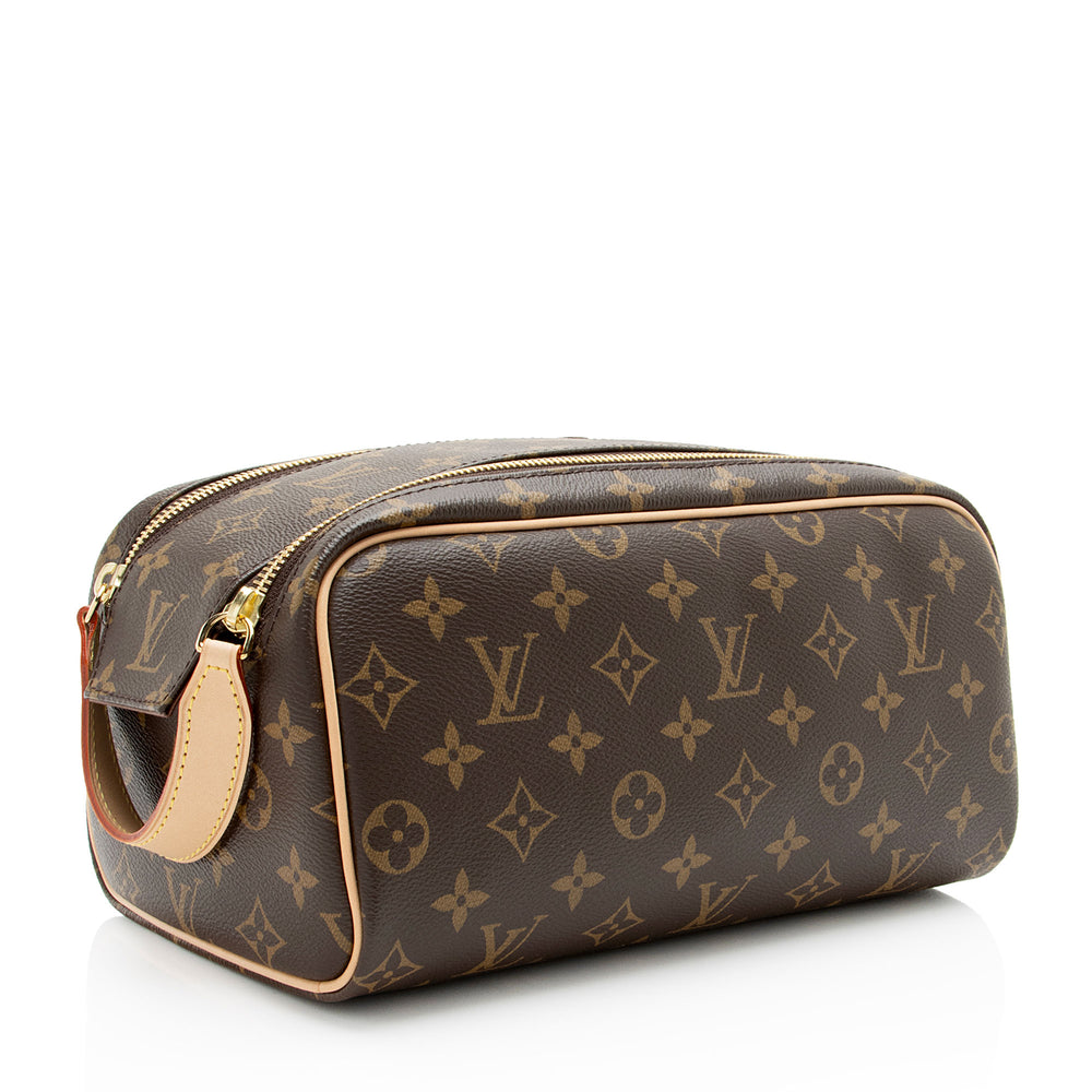Louis Vuitton Monogram Canvas Dopp Kit Toiletry Pouch