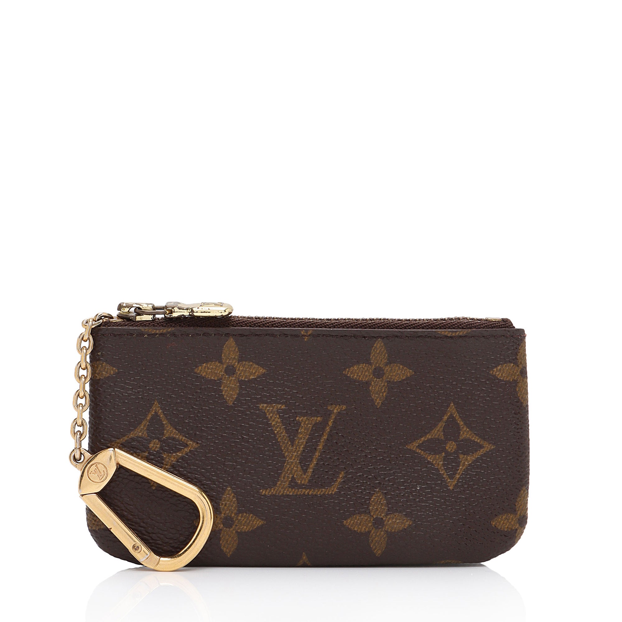 Louis Vuitton Monogram Canvas Key Pouch (SHF-jtAIXX)