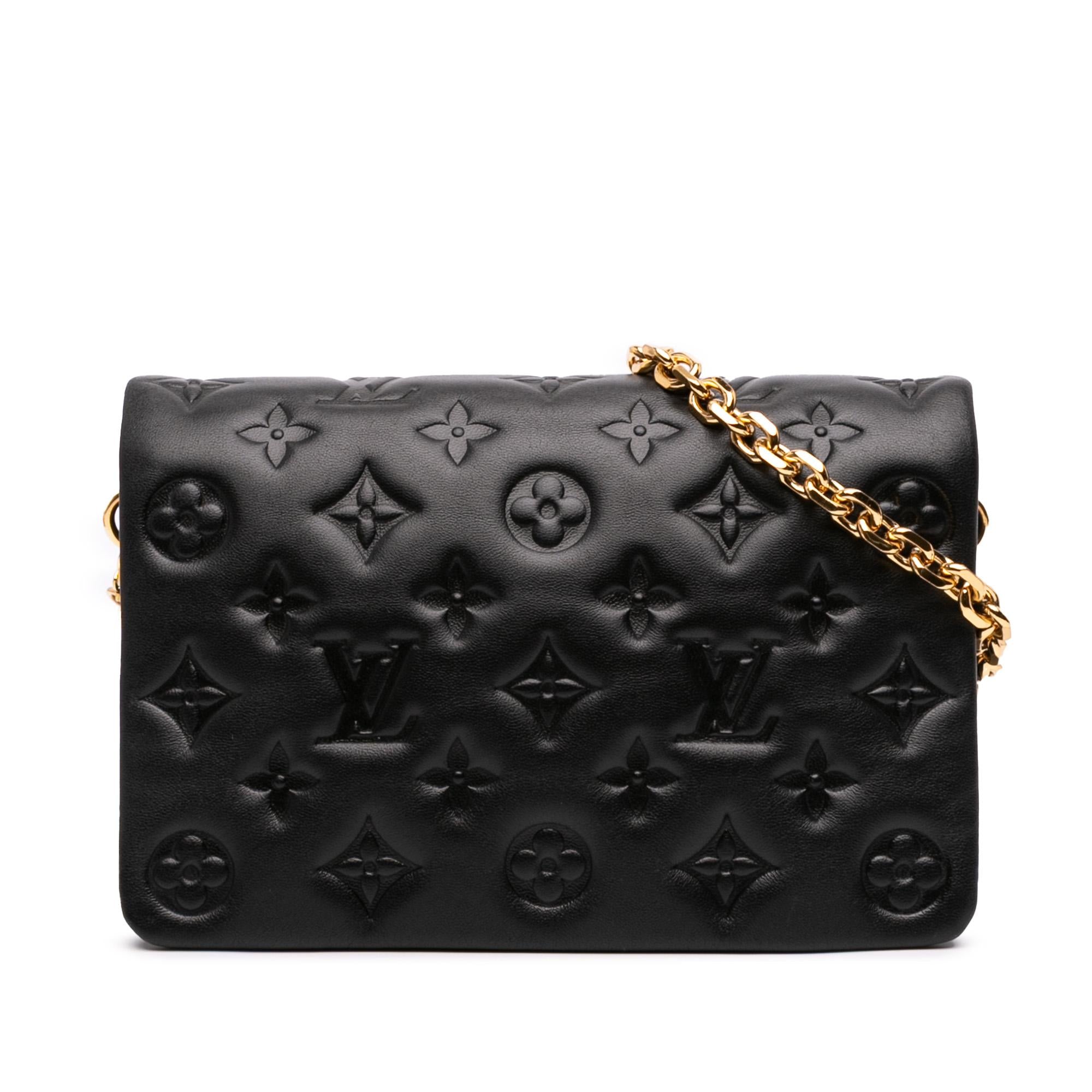 Louis Vuitton Monogram Embossed Pochette Coussin