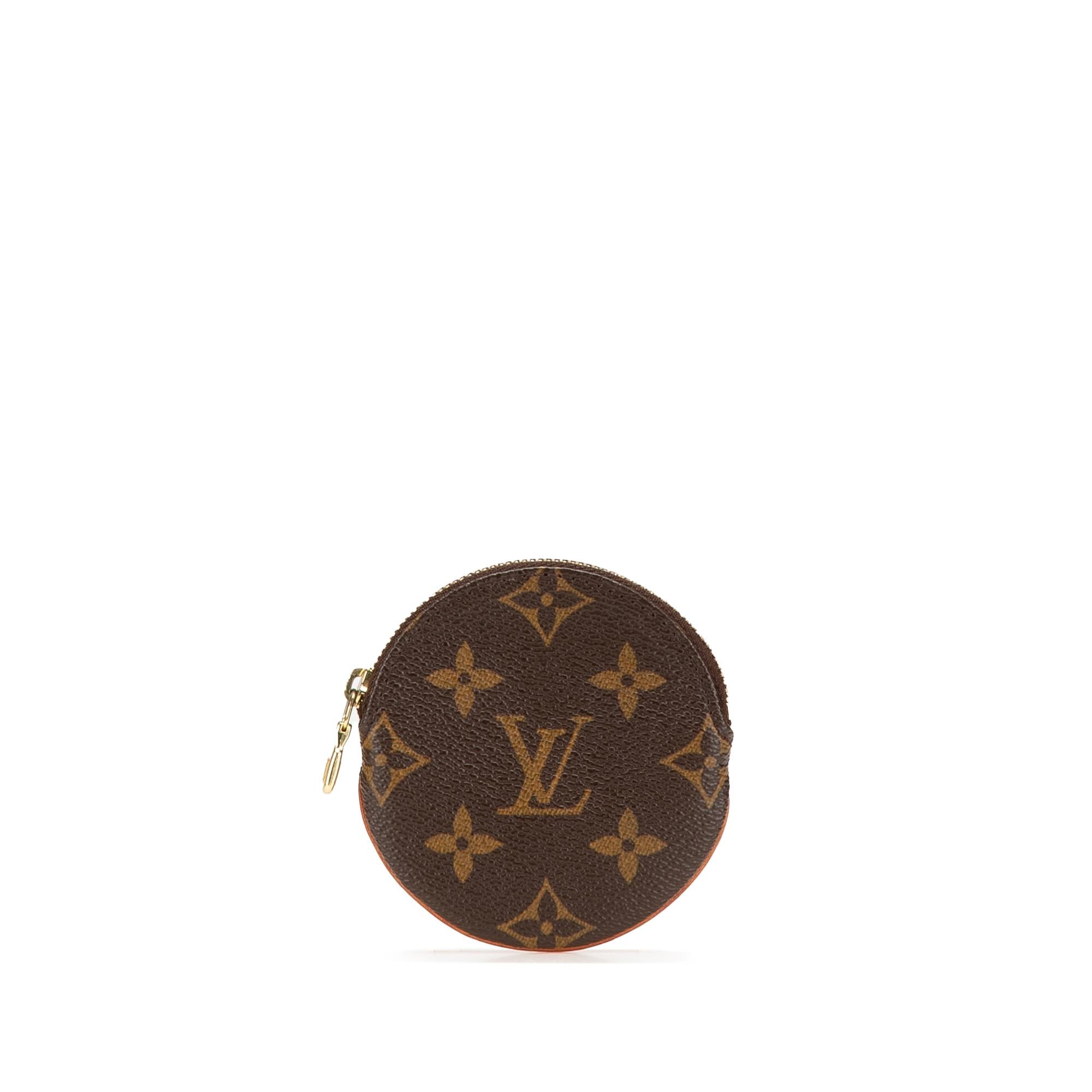 Louis Vuitton Monogram Round Coin Pouch
