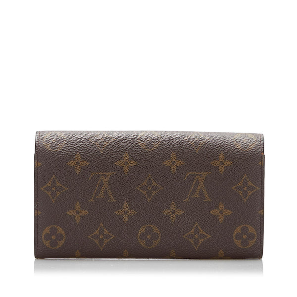 Louis Vuitton Monogram Sarah Long Wallet (SHG-tGbfVz) – LuxeDH