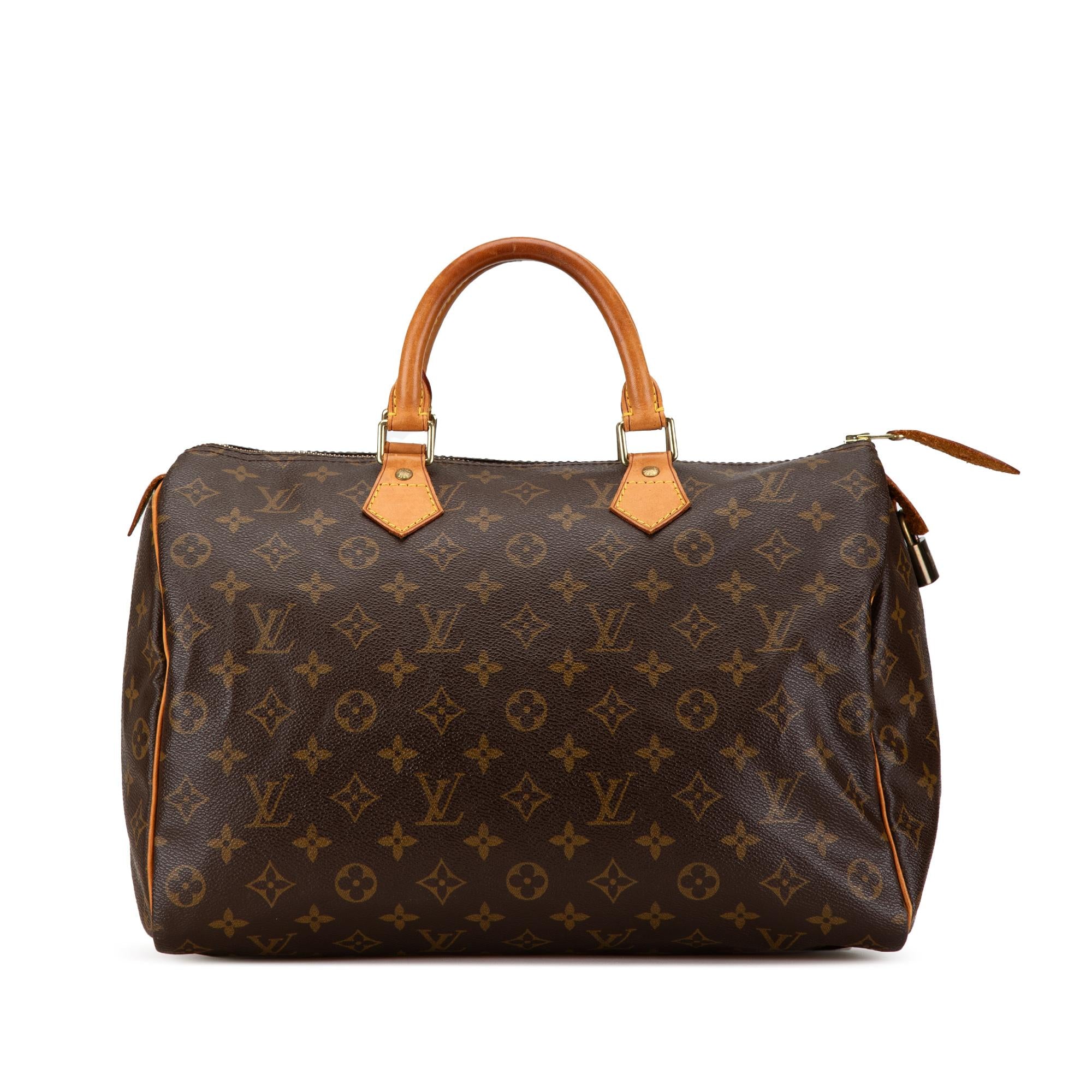 Louis Vuitton Monogram Speedy 35 (SHG-kUidFd)