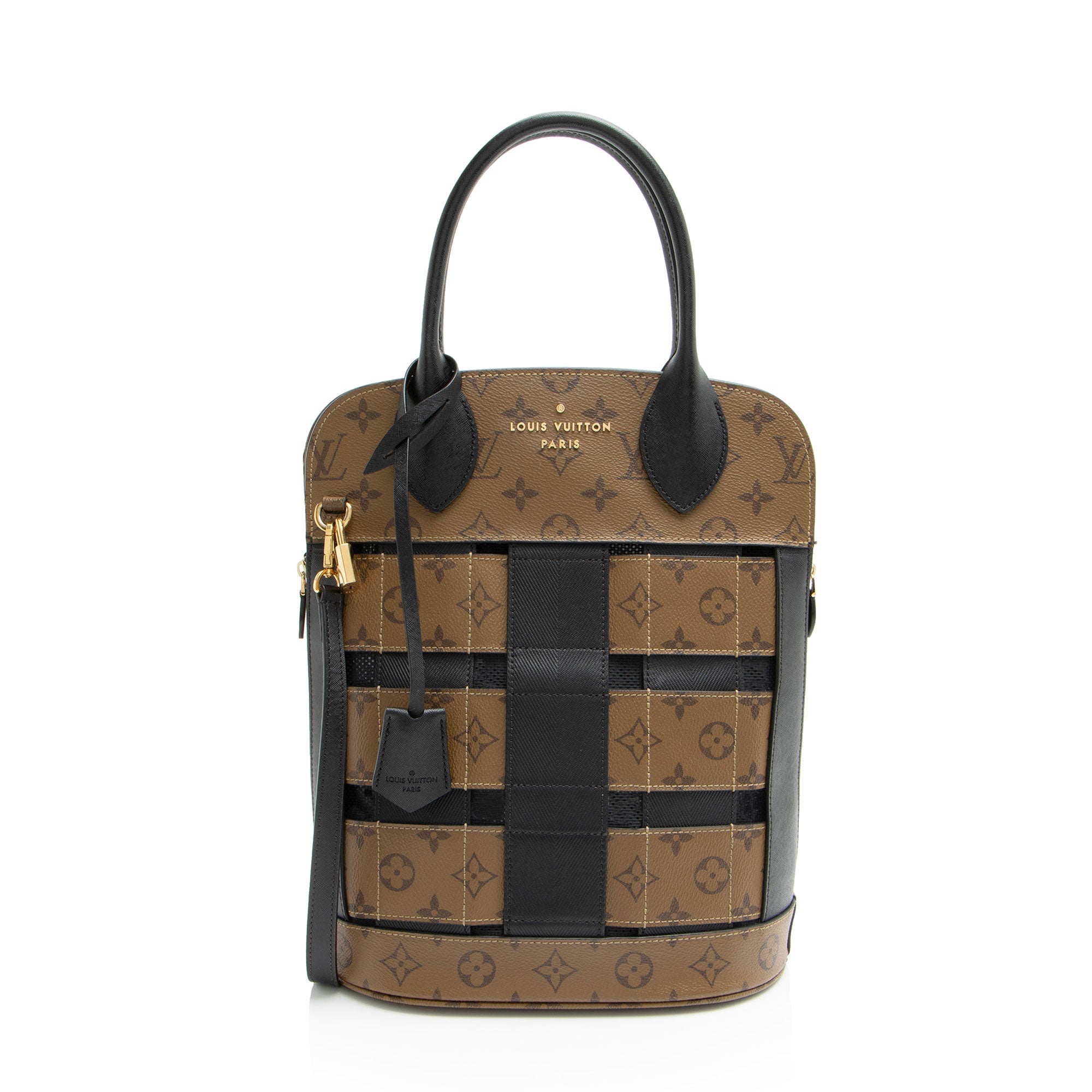 Louis Vuitton Reverse Monogram Tressage MM Tote