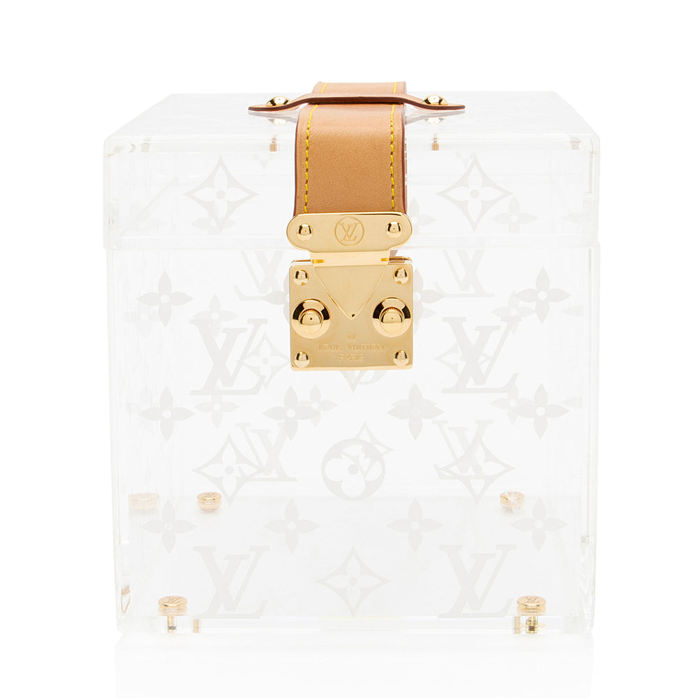 Louis Vuitton Transparent Monogram Plexiglass Scott Box