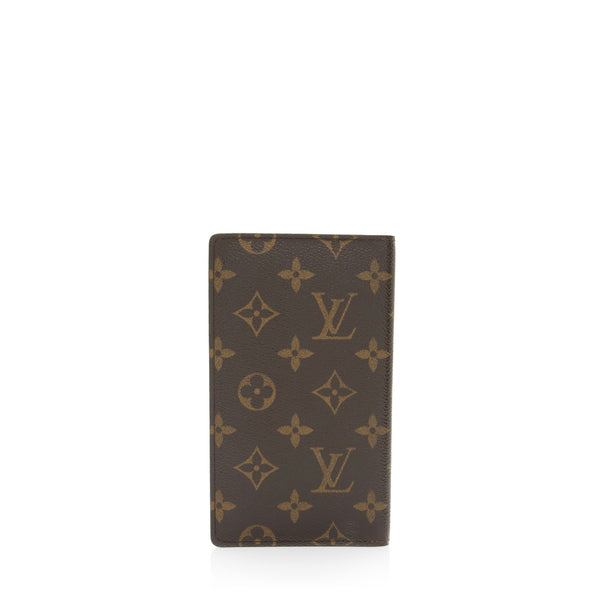 Louis Vuitton Vintage Monogram Canvas Pocket Agenda Checkbook Cover (S ...