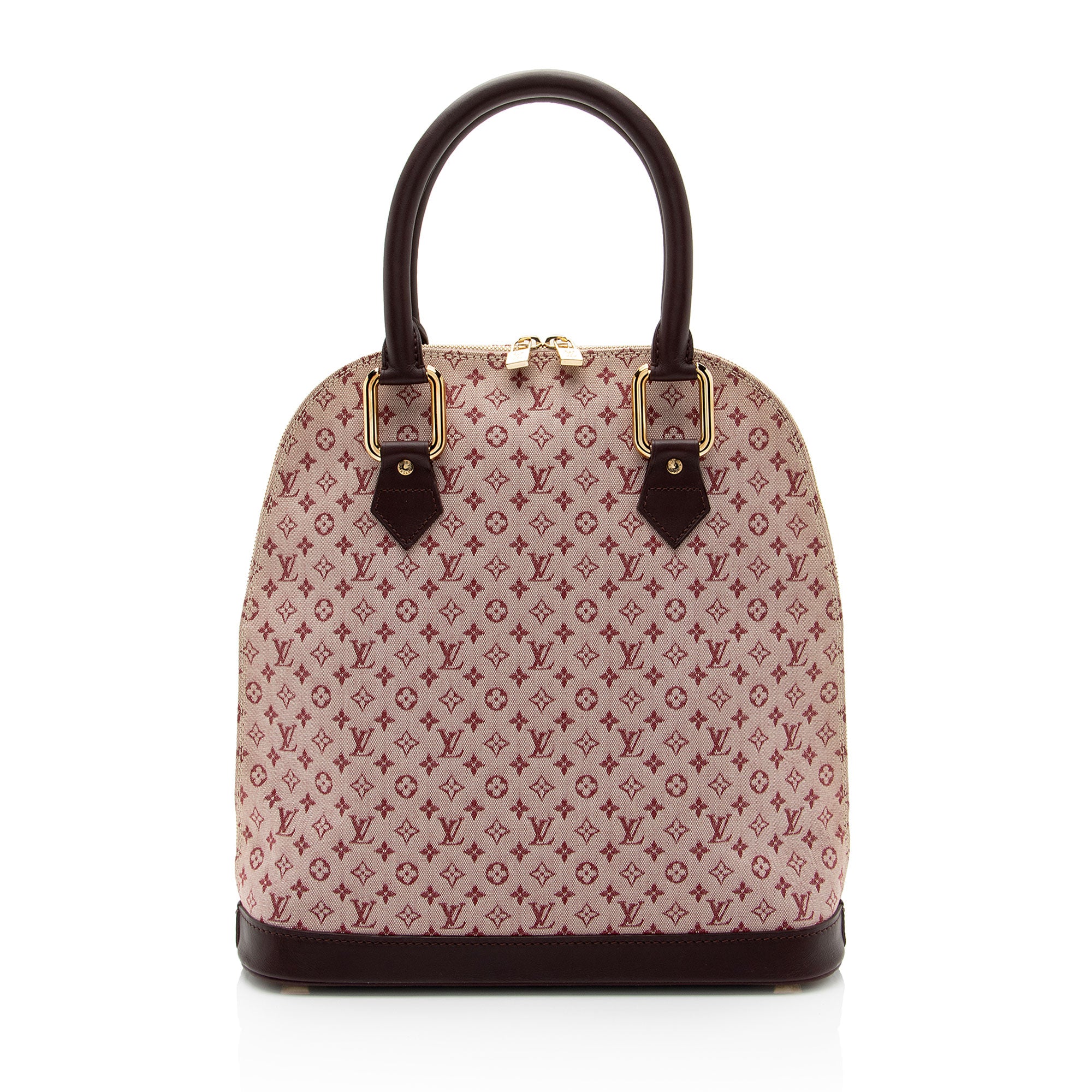 Louis Vuitton Vintage Monogram Mini Lin Alma Haut Satchel (SHF-jut32N)