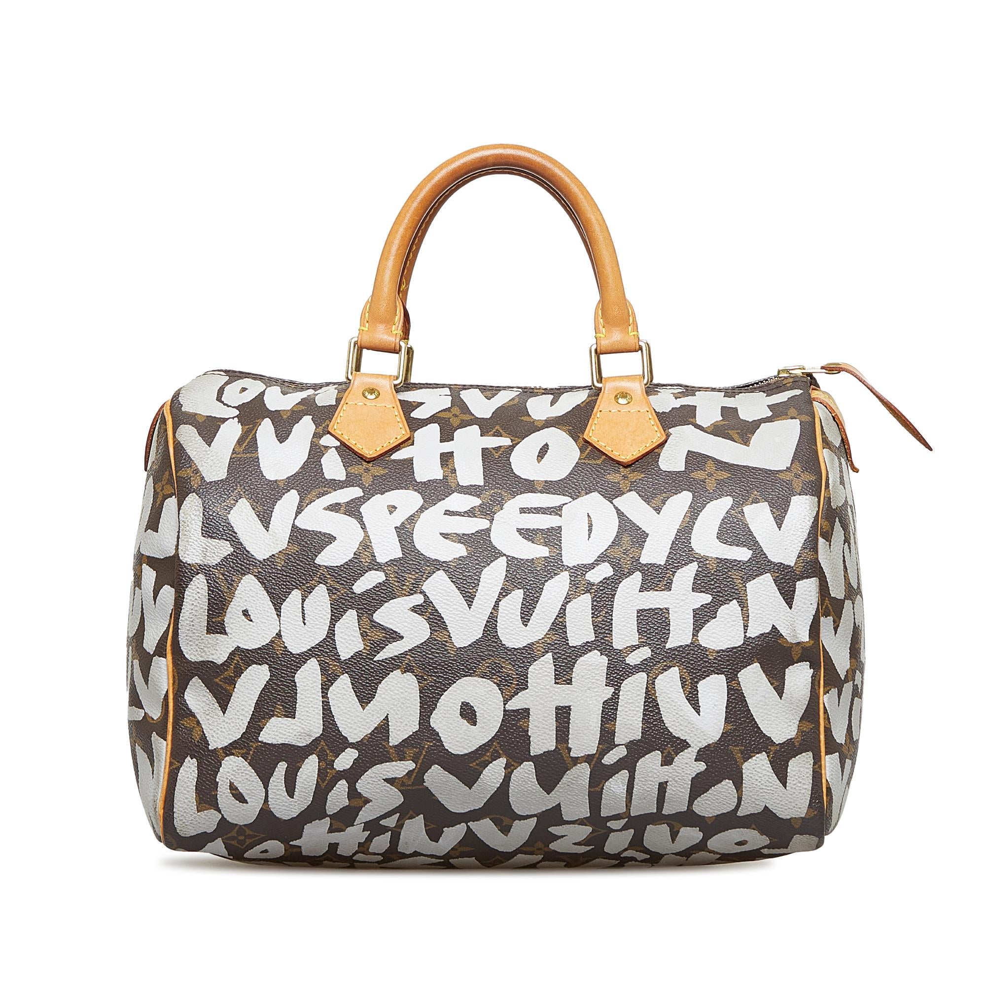 Louis Vuitton x Stephen Sprouse Monogram Graffiti Speedy 30 (SHG-8Doup