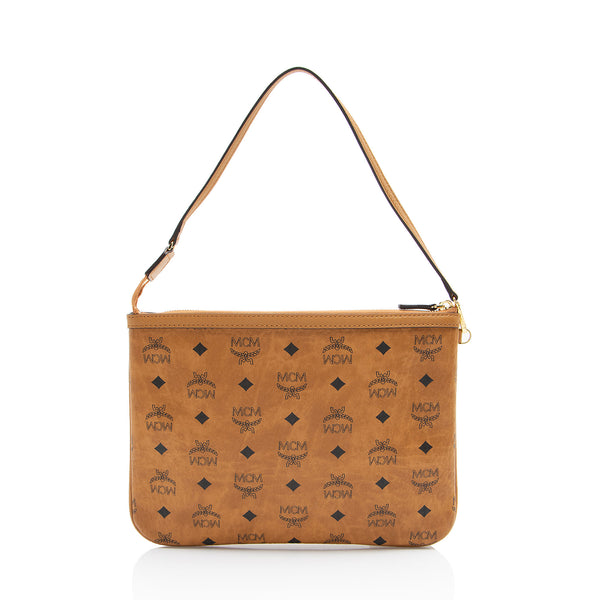 MCM Visetos Large Pochette (SHF-9zR8Rq) – LuxeDH