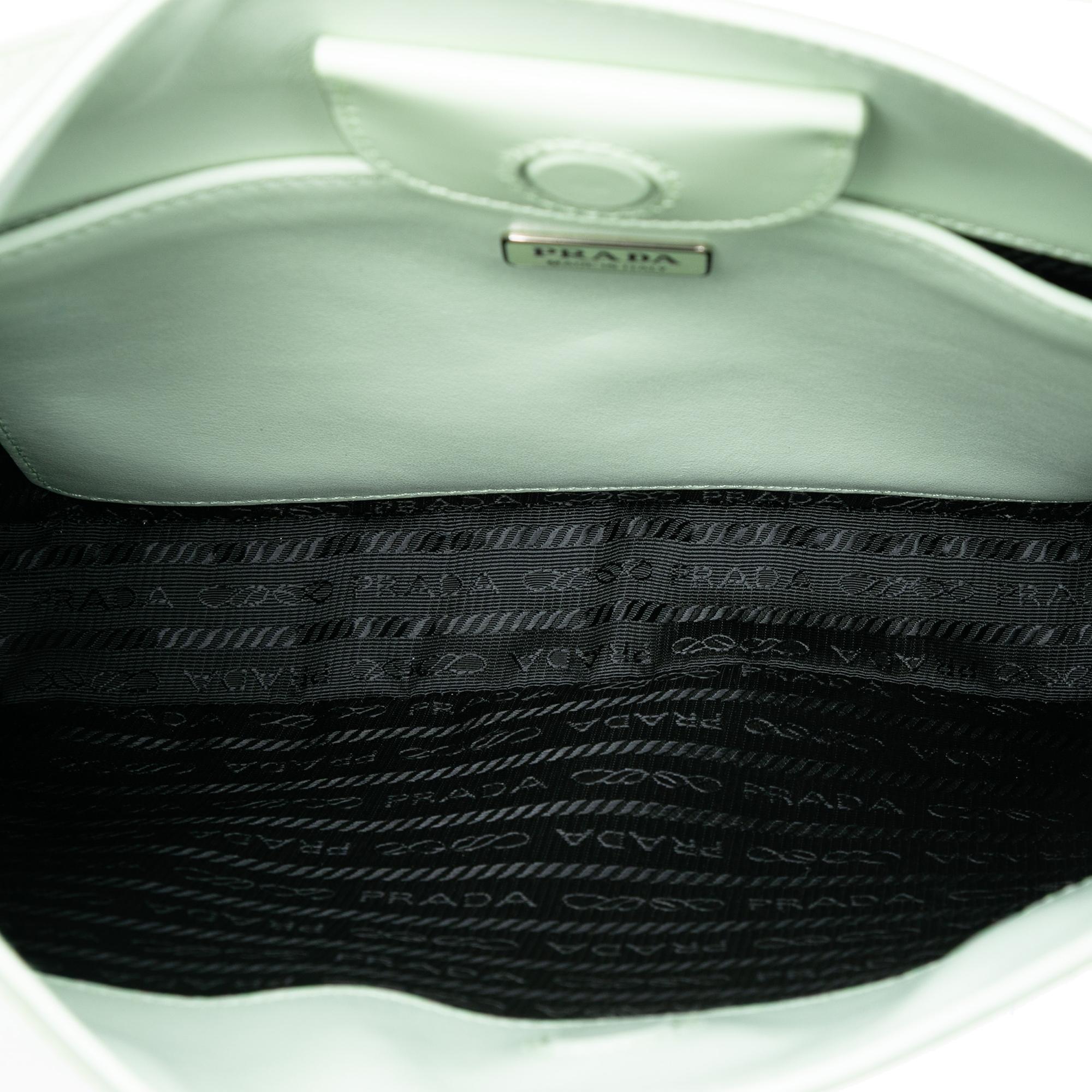 Prada Spazzolato Cleo Shoulder Bag