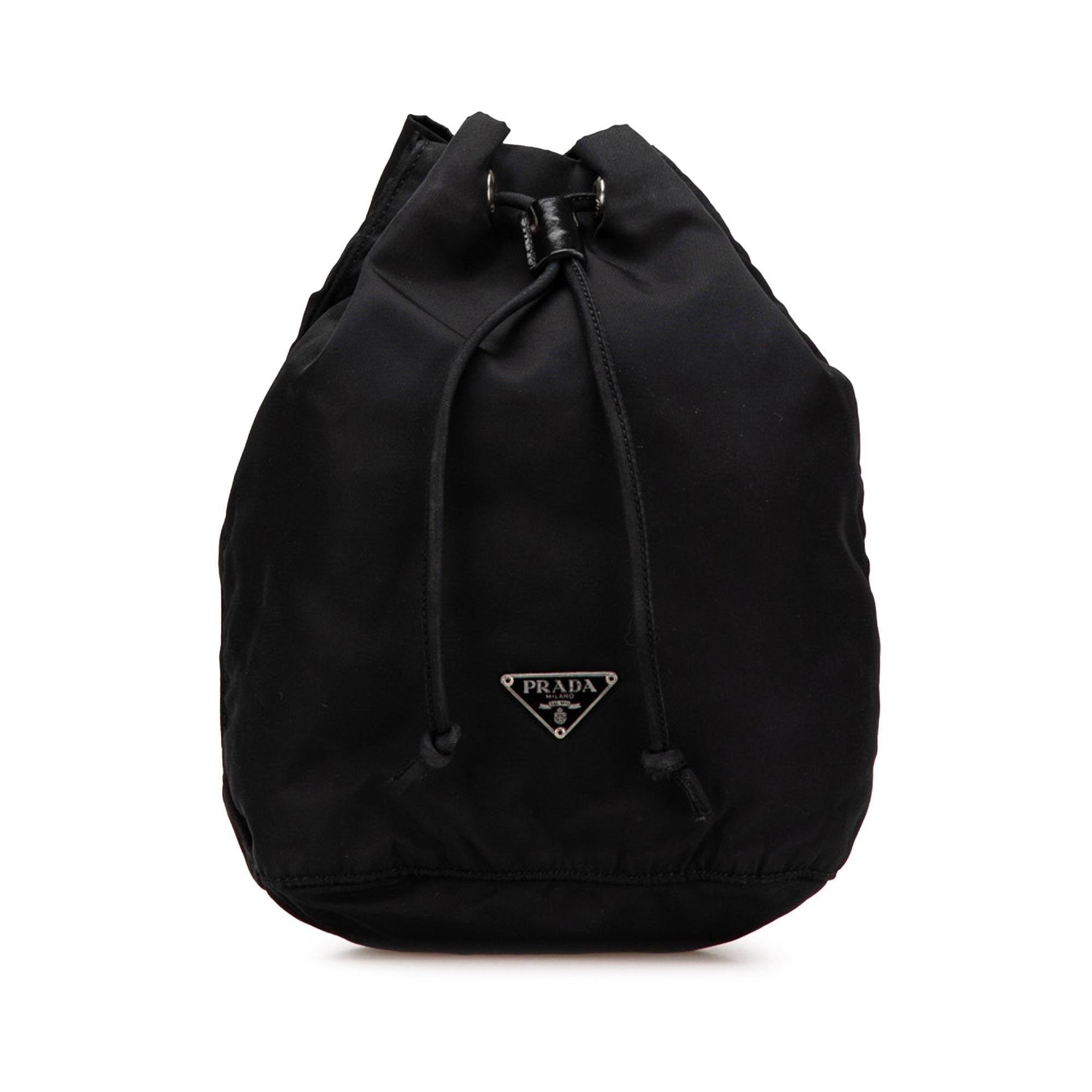 Prada Tessuto Drawstring Pouch
