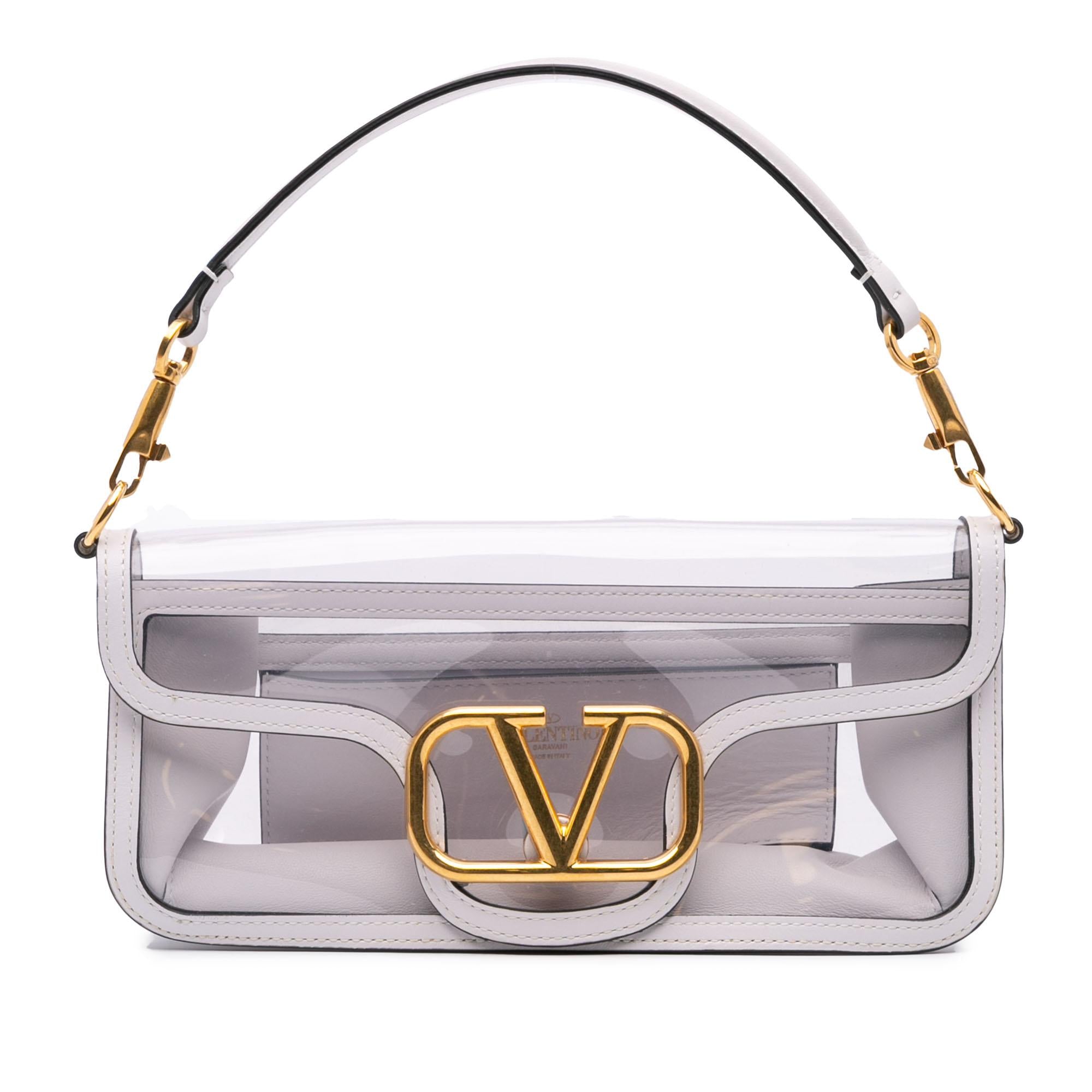 Valentino PVC VLogo Loco Satchel