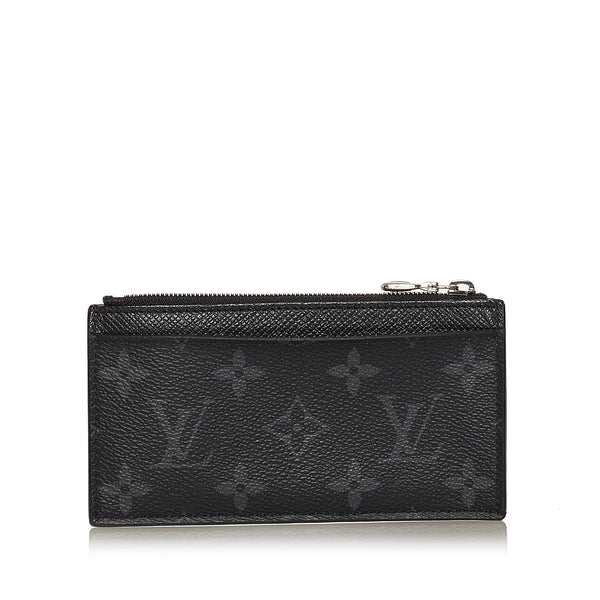 Louis Vuitton Monogram Eclipse Coin Card Holder (SHG-34910) – LuxeDH
