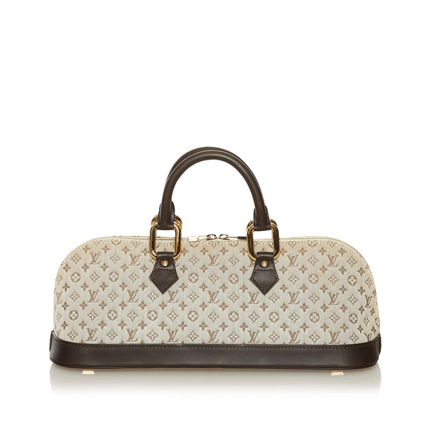 Louis Vuitton Monogram Mini Lin Alma Long (SHG-34433) – LuxeDH
