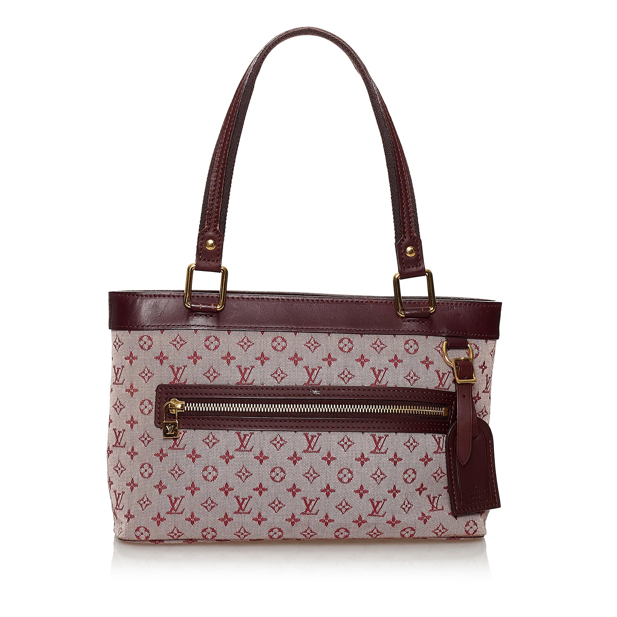 Louis Vuitton Monogram Mini Lin Lucille PM (SHG-29734)