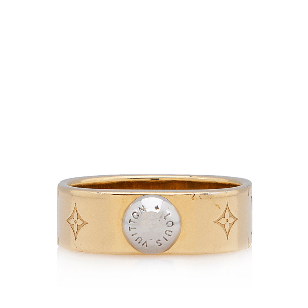Louis Vuitton Nanogram Ring - Size 5 1/2 - FINAL SALE (SHF-19956)