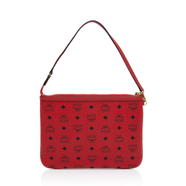 MCM Visetos Large Pochette (SHF-q4KV9A) – LuxeDH